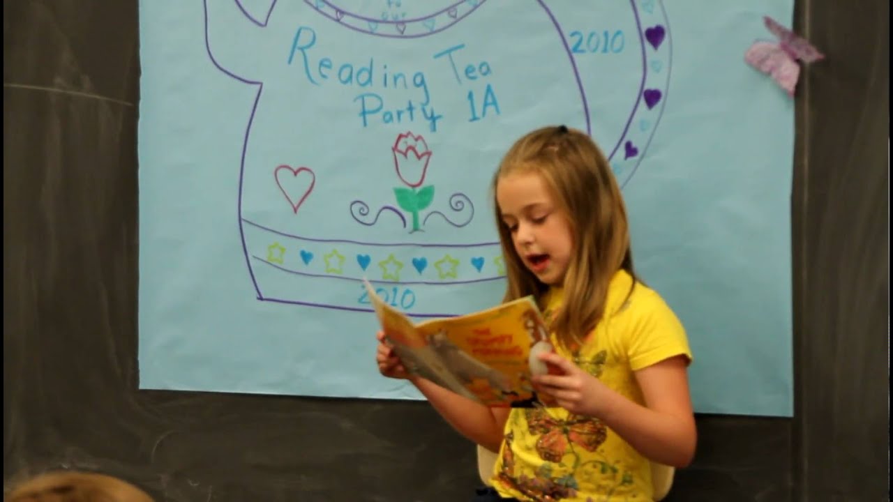 Ashley First Grade Reading.. - YouTube