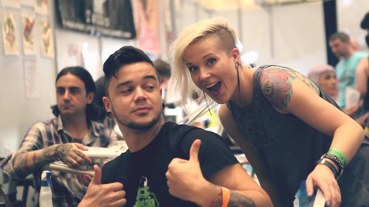 Dublin Ink at Galway Tattoo Show - YouTube