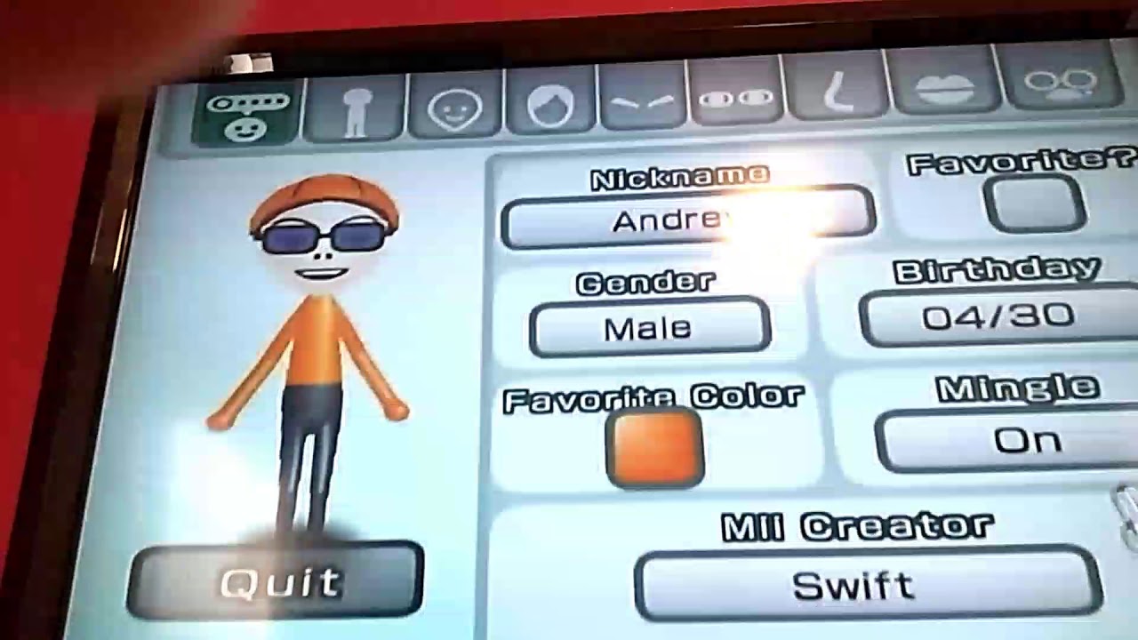 Another CPU Mii Character - Barry - YouTube