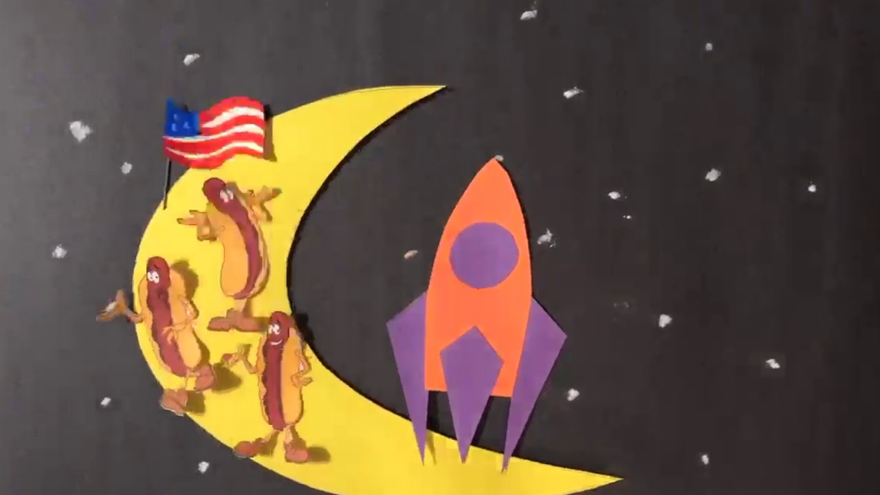moon stop motion - YouTube