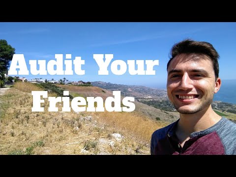Audit Your Friends - YouTube