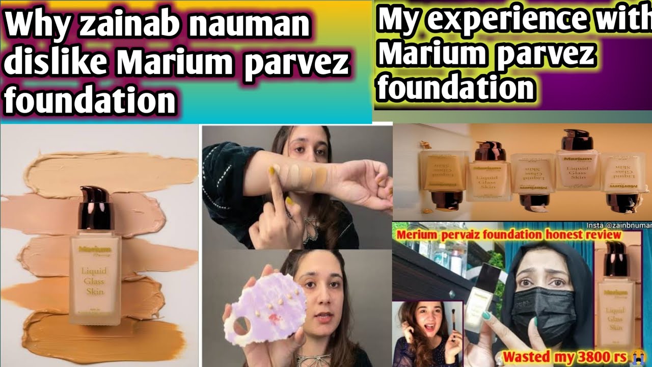 Marium parvez foundation Review|price,applying,skin type detailed ...