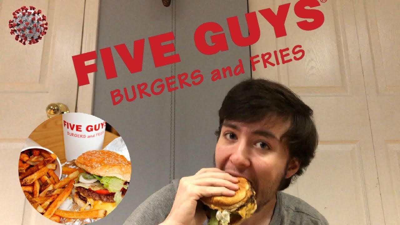 Reviewing A Cheeseburger From Five Guys (Greasy Meat) - YouTube
