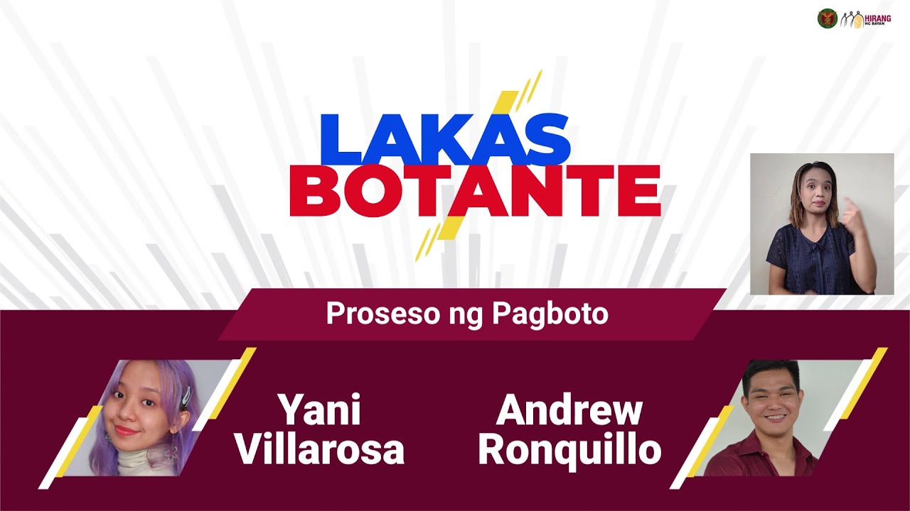 Lakas Botante: Proseso ng Pagboto - YouTube