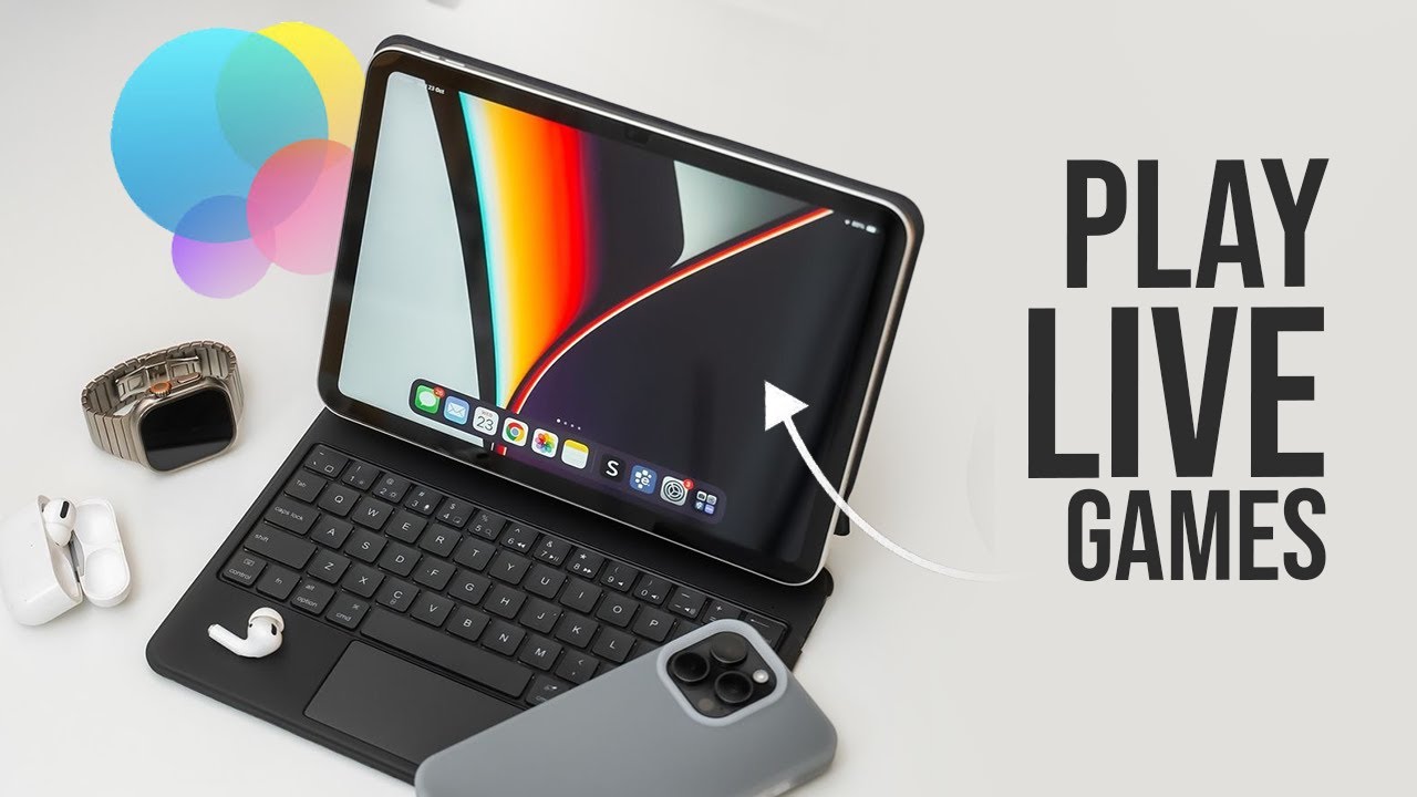 How to Play Live Game in iPad (tutorial) - YouTube