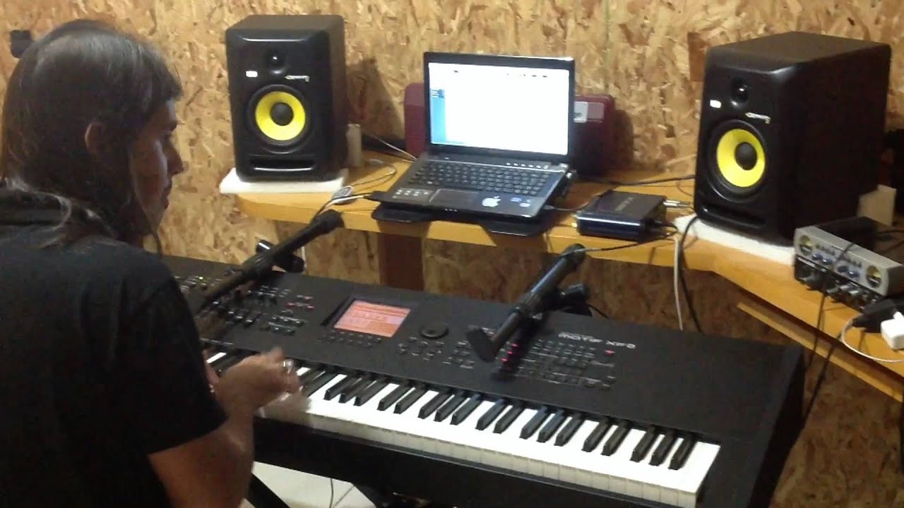 Gravando os teclados da banda TRIADES part I - YouTube