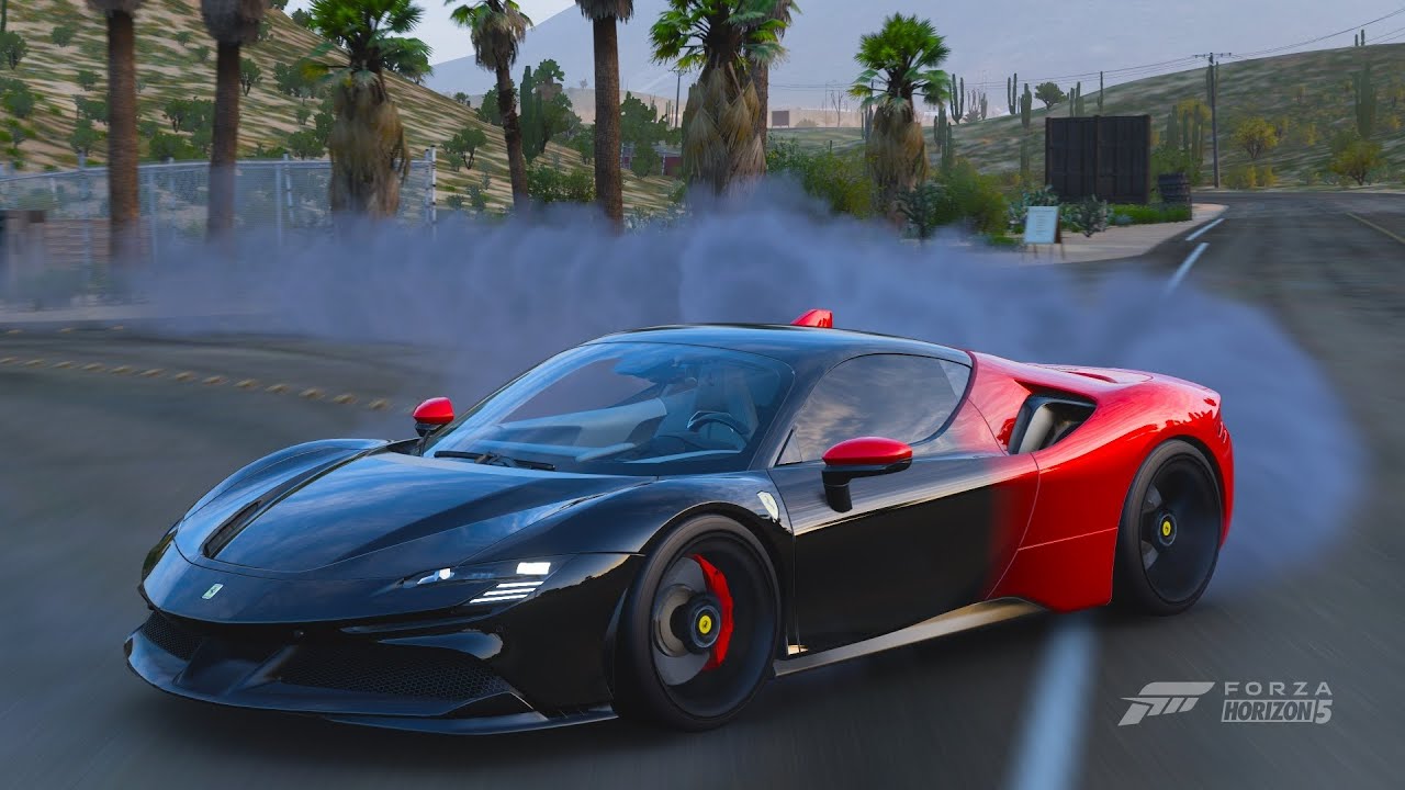 Forza Horizon 5 | Andrew Tate's Ferrari SF90 Stradale vs McLaren 765lt ...