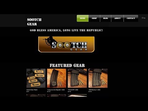 Sootch Gear Website - YouTube