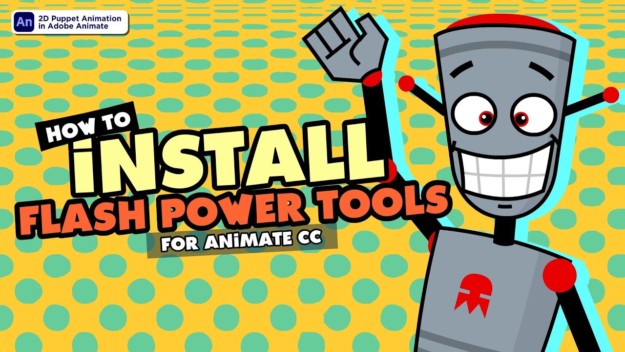 How to install Flash Power Tools [EDAPT Animation Plugin] - YouTube