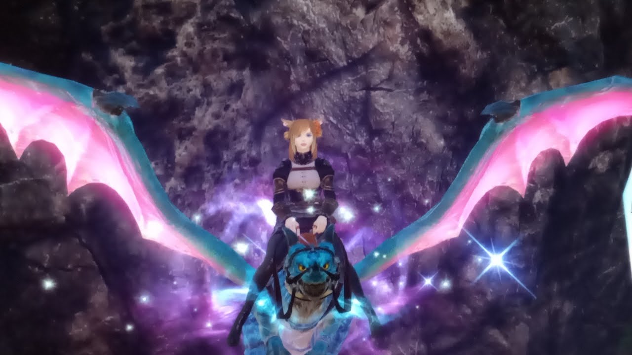 Final Fantasy XIV (FF14): Fae Gwiber Trumpet Mount - YouTube