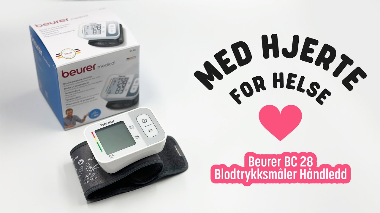 Beurer BC 28 Blodtrykksmåler Håndledd | Blodtrykksmåler apotek ...