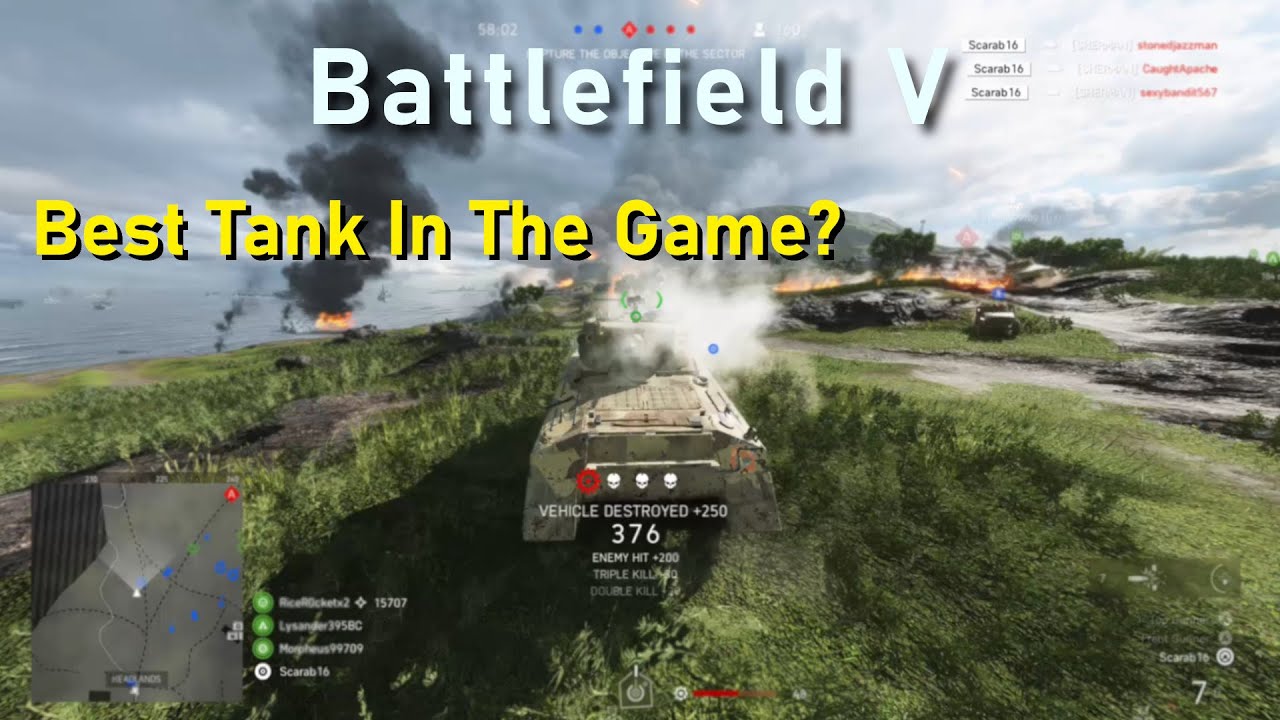Battlefield 5 Sherman Tank Gameplay - YouTube