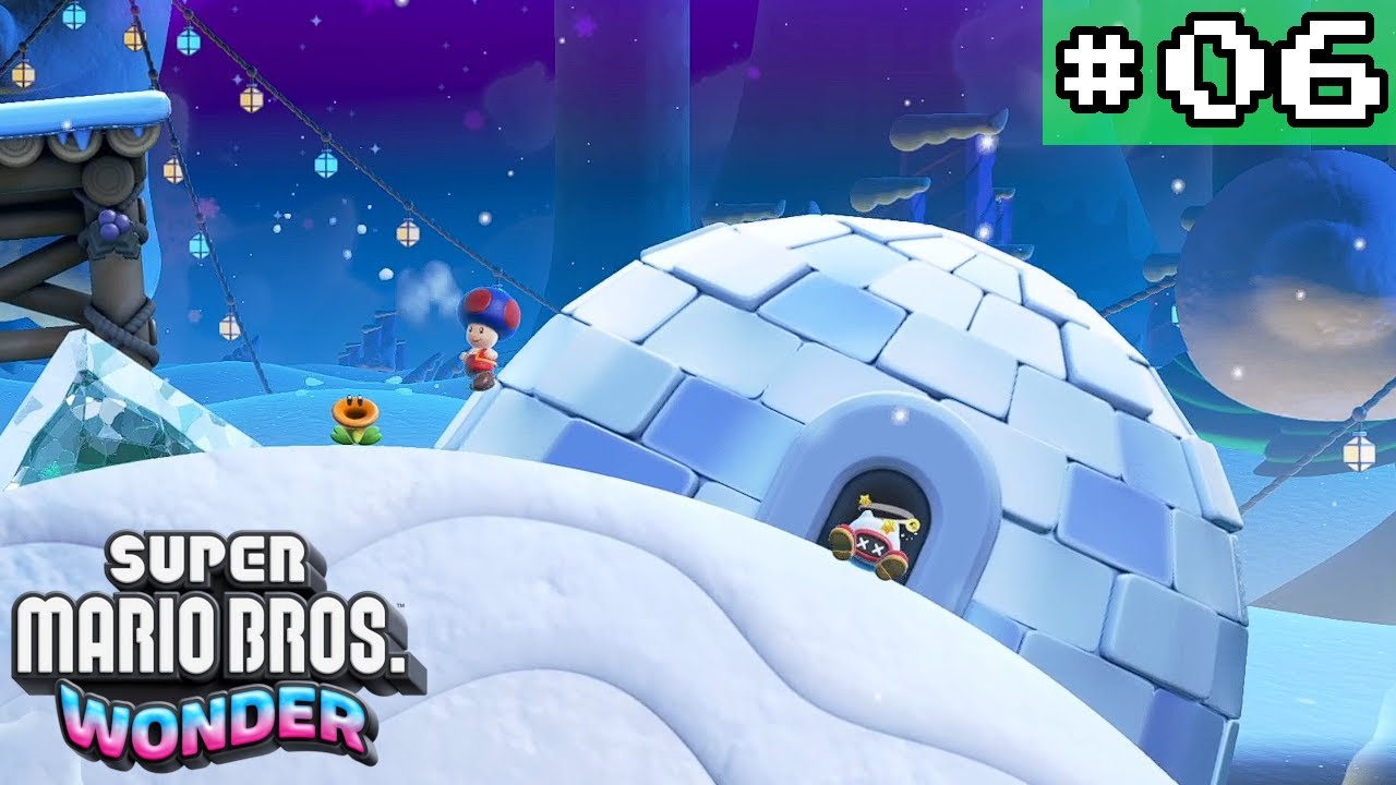 Super Mario Bros. Wonder - Snowy Ascent! - Part 5 - YouTube