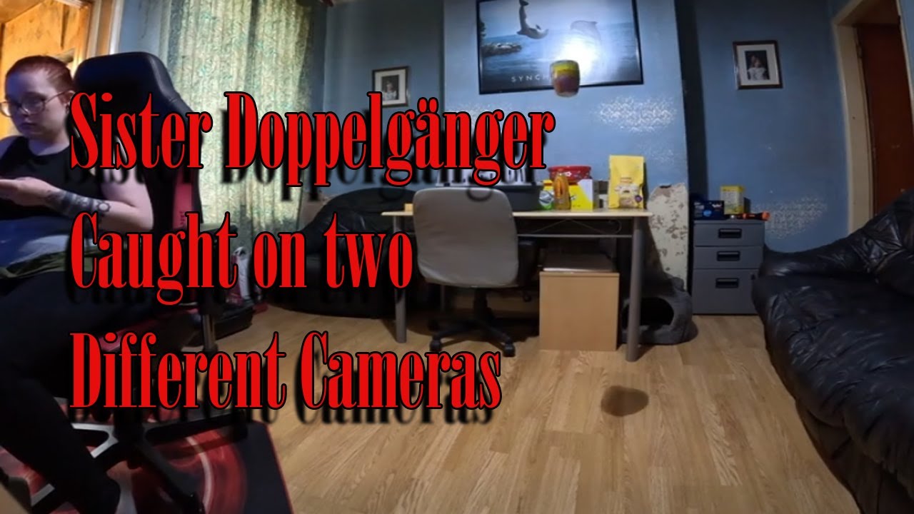 Sister Doppelgänger Caught on Two Different Cameras! - YouTube