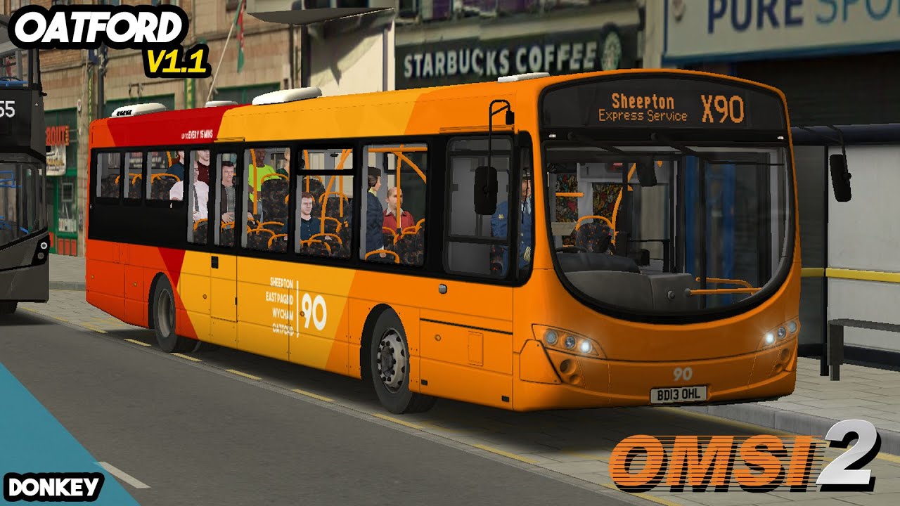 Omsi 2 - Oatford V1.1 - Route X90 - Masterbus Veiling 2 - YouTube