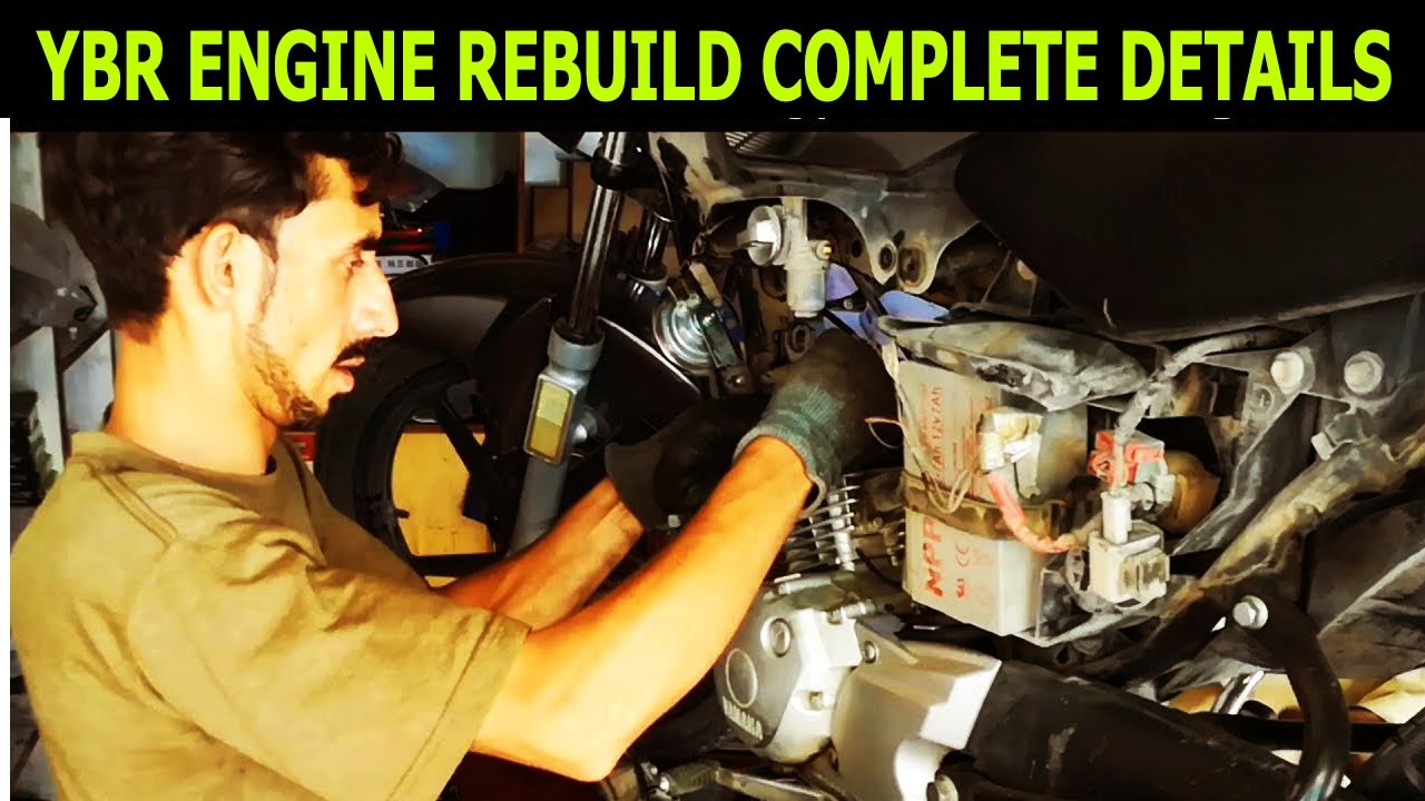 Yamaha Engine Repairing Complete Details | YBR Engine Repairing Video ...