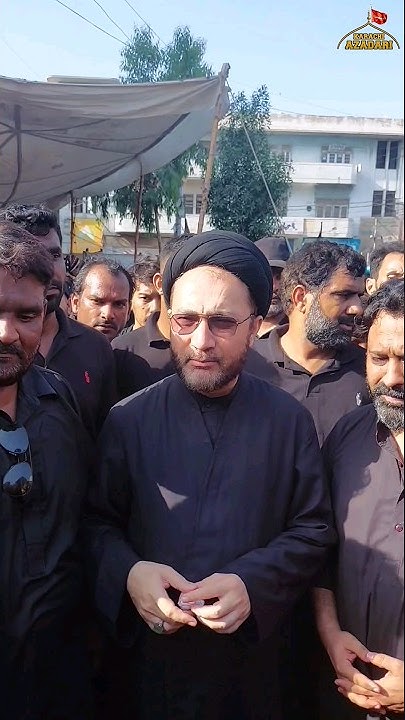 Allama Shahenshah Hussain Naqvi | Chehlum Imam Hussain (as) | Markazi Juloos Karachi | 2023 ...