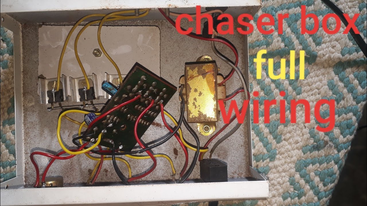 chaser board full wiring ||@technicalhrishabh5218 #chaser board full ...