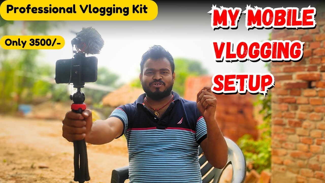 Best MOBILE Vlogging Setup For YouTube 2024 | Budget Vlogging Setup For ...