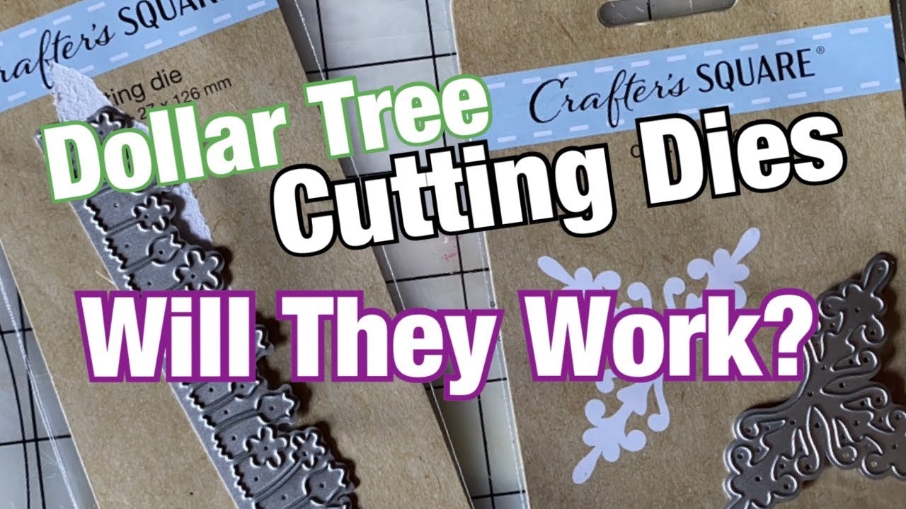 Dollar Tree Cutting Die Demo - Scrapbooking and Cardmaking with Crafter ...