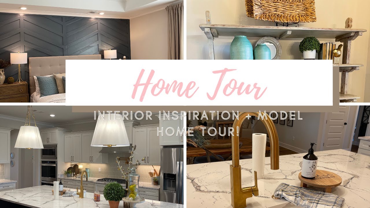 *NEW* Model Home Tour + Interior Inspiration🌿 - YouTube