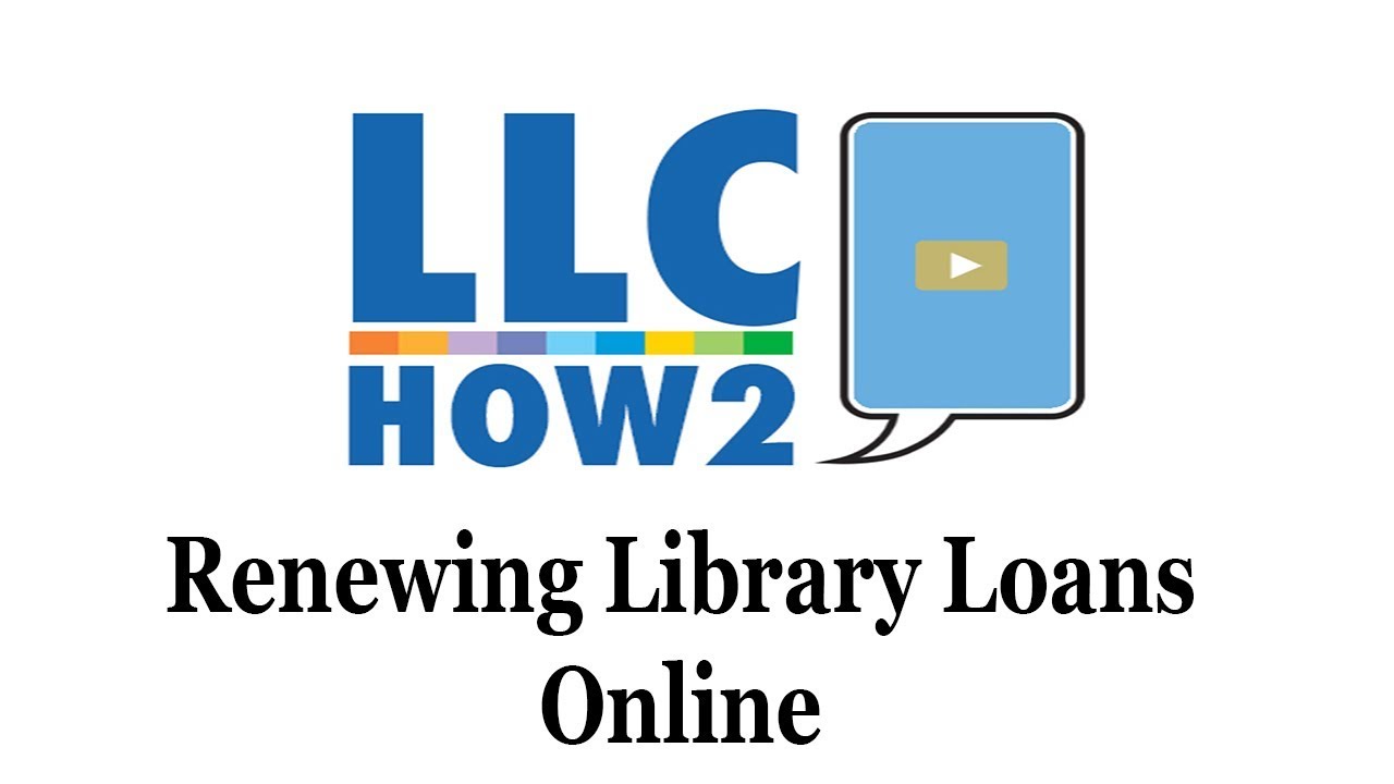 Renewing Library Loans Online - Opened Captioned - YouTube