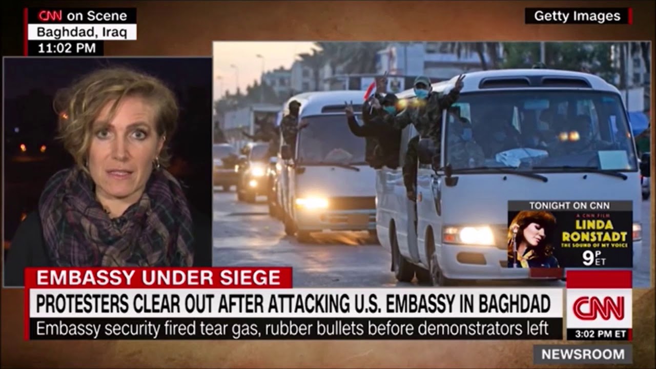 US Embassy attack in Baghdad top coverage - YouTube