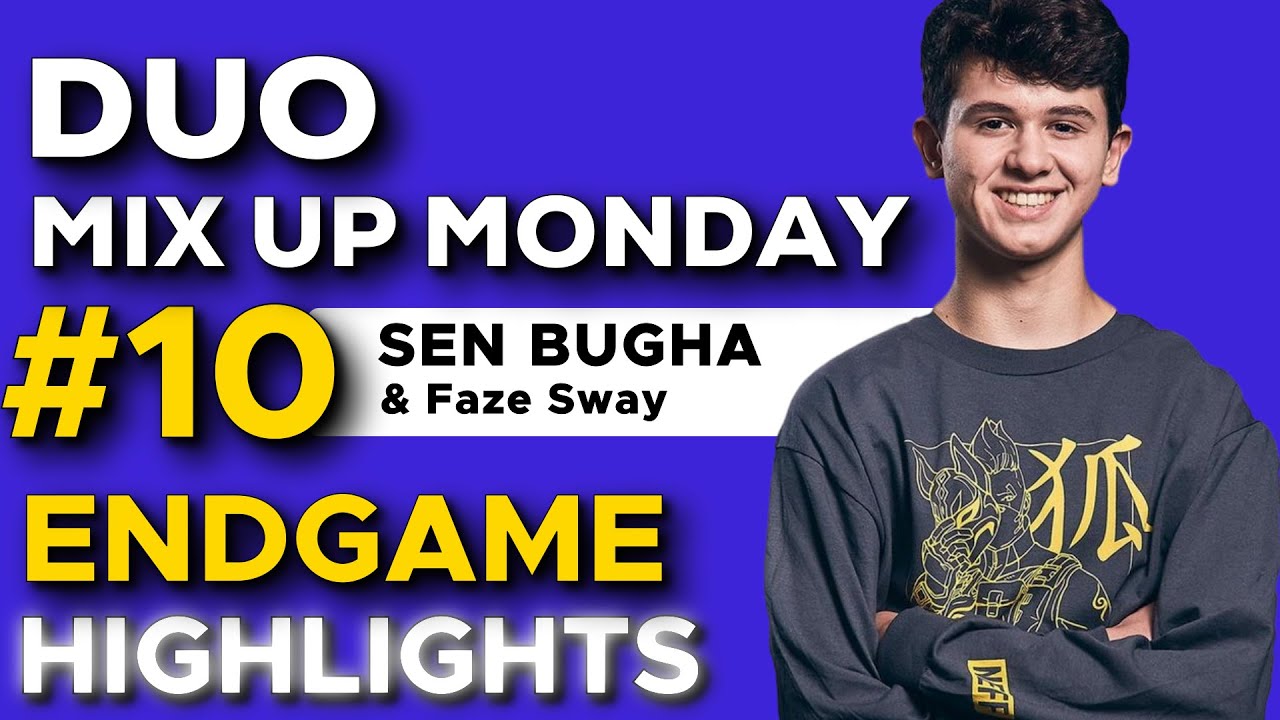 HOW BUGHA GOT 10TH IN DUO MIX UP MONDAY CUP 🏆 ( w/ Faze Sway) - YouTube