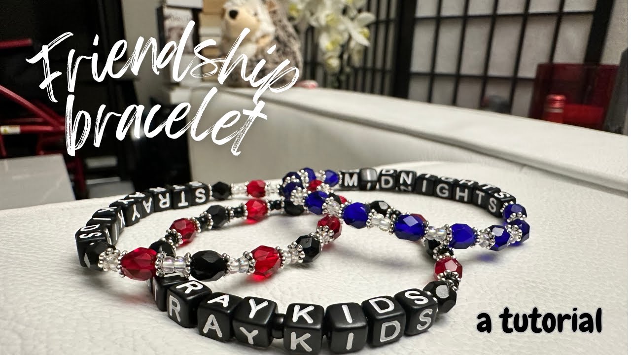 DIY Letter Friendship Bracelets (Elastic): A Quick Guide for Beginners ...