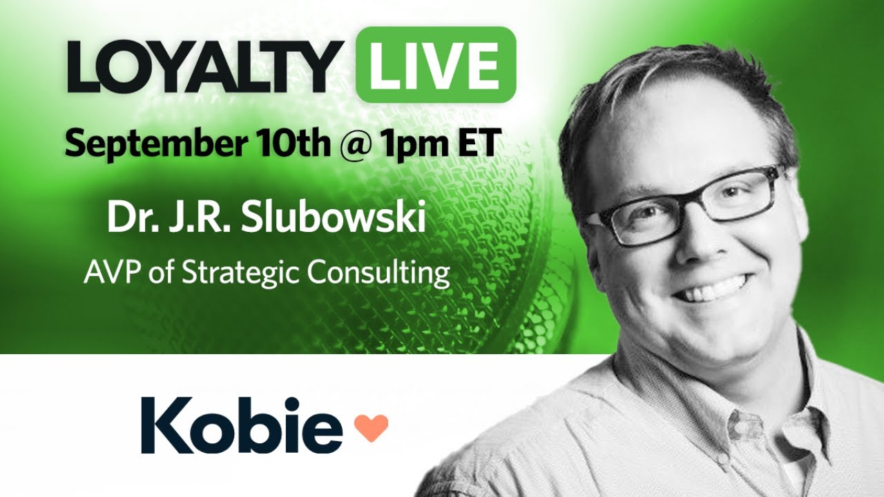 Loyalty360 Loyalty Live | Dr. J.R. Slubowski, Kobie - YouTube