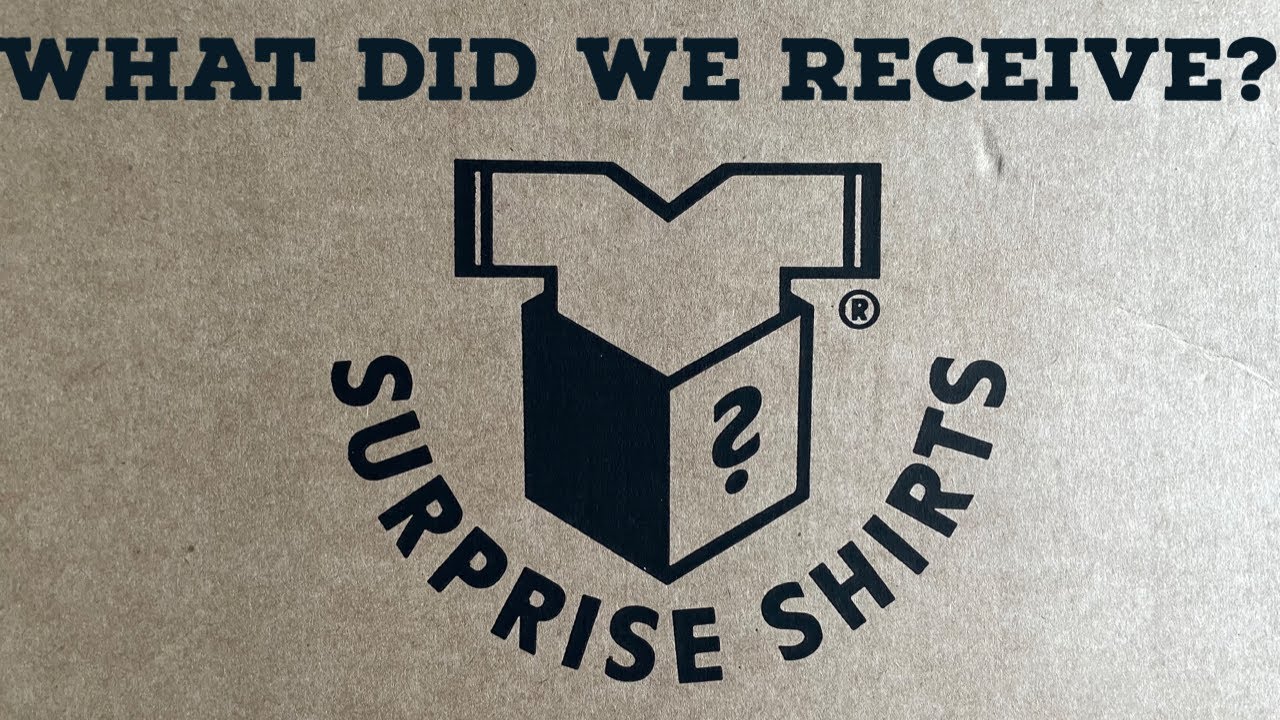 what did we get from surprise shirts? (Unboxing) - YouTube