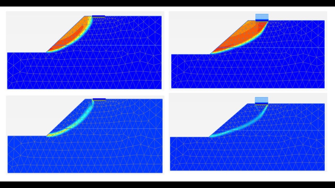 32. Effect of Adjacent Strip Foundation on Slope Stability Using PLAXIS ...