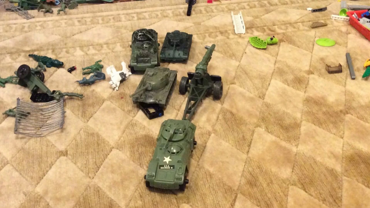 Halo vs Army Men 2: Halo Base Mega Battle - YouTube