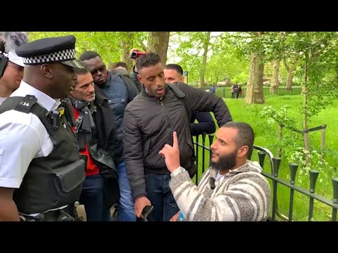 Police called on Mohammed Hijab!? Mohammed Hijab Vs Christians | Speakers Corner | Hyde Park