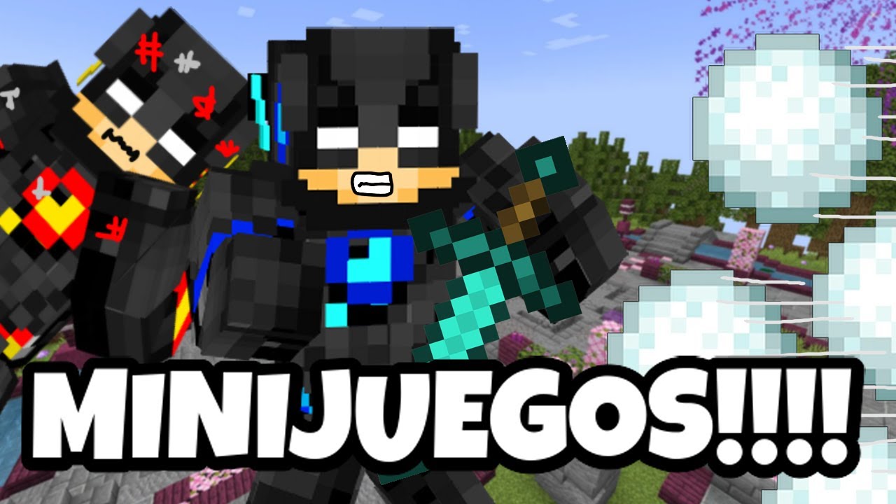 ¡Luchamos por ESTRELLAS en los MINIJUEGOS de Minecraft! ⭐🏆 - YouTube