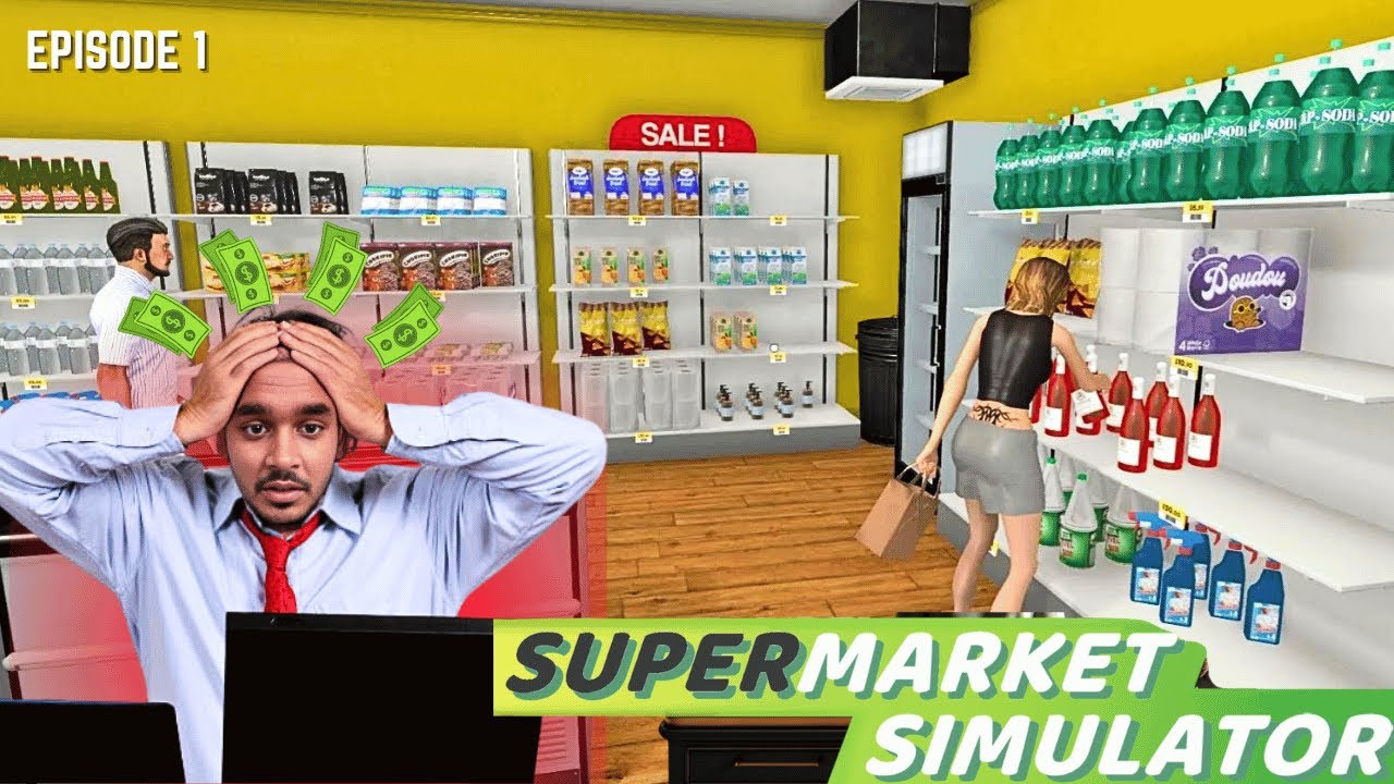 My New Business || The Best Start SUPERMARKET SIMULATOR #1 - YouTube