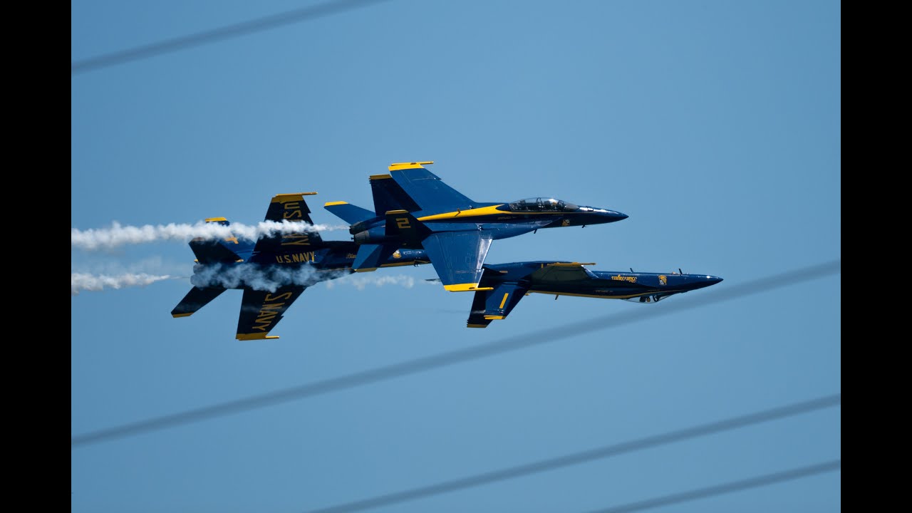 Blue Angels Thunder Over Michigan 2025 - YouTube
