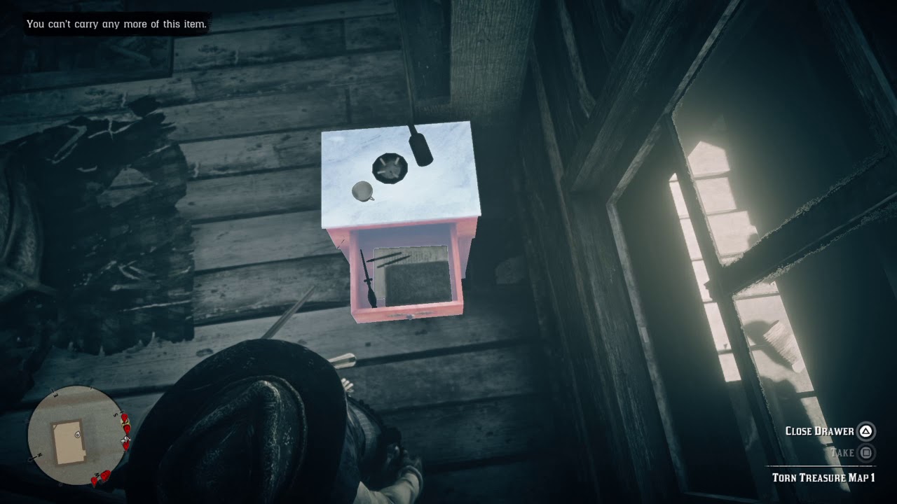 Torn Treasure Map 1 Manito Glade Glitch RDR2 - YouTube