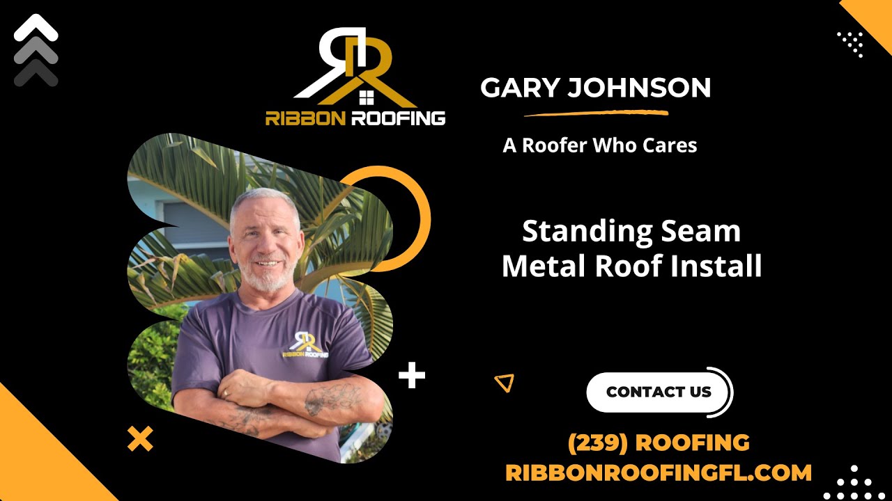 Standing Seam Metal Roof Install with Ribbon Roofing - YouTube