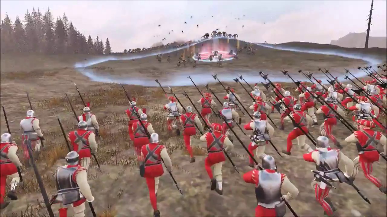 Humans and High Elves vs Massive Orc Army (Total War Warhammer 2) - YouTube