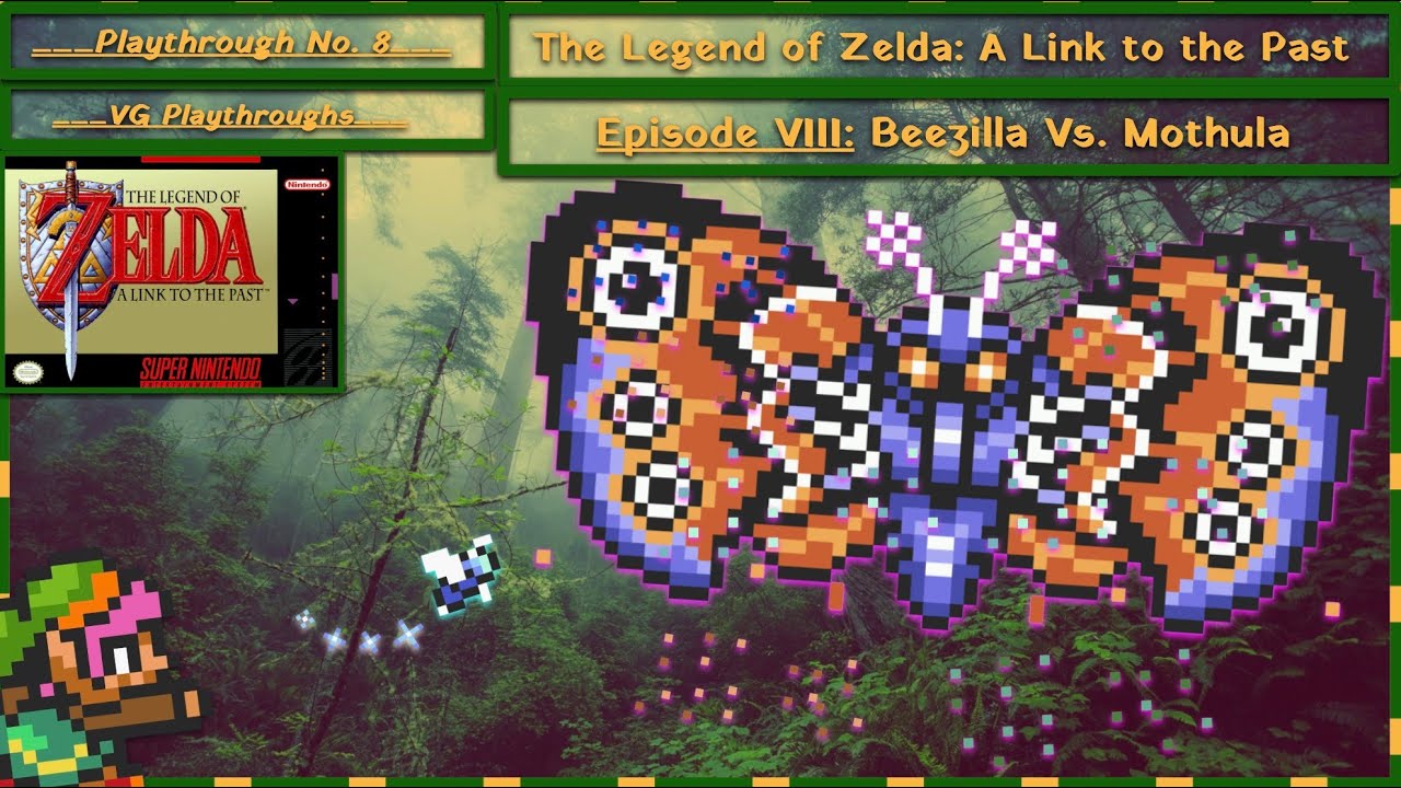 A Link to the Past #8: Episode VIII: Bee-Zila vs. Mothula - YouTube