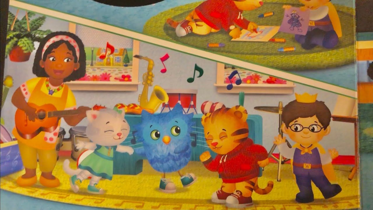 Daniel Tiger’s Neighborhood Book- What Time Is It Daniel Tiger? - YouTube