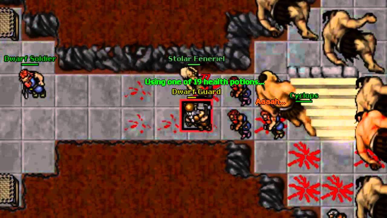 Let's Play Tibia #1 | Wakacje z Tibia | Cyclopolis Edron - YouTube