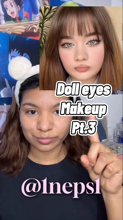 Doll eyes con Neps.•🥰 pt.3 #fyp #makeup #dolleyes #maquillaje #belleza #tutorial #shipobrisa # ...