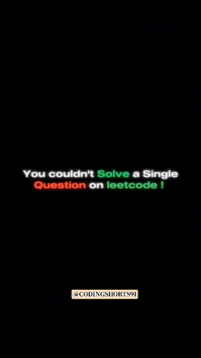 leet code problem solving skills roadmap #trending #coding #ai #chatgpt #leetcode #shorts # ...