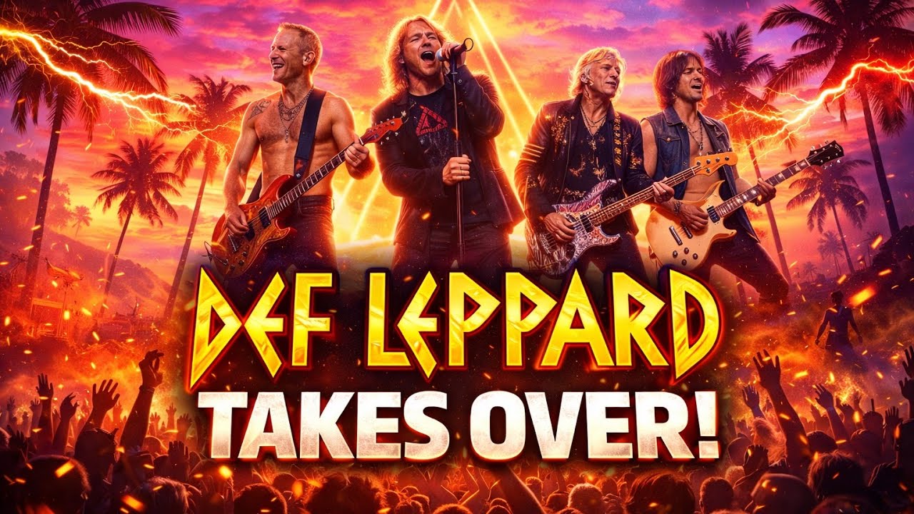 🎸 DEF LEPPARD: GLAM ROCK PIONEERS CONQUER NEW TROPICAL MARKETS 🌴🔥 - YouTube