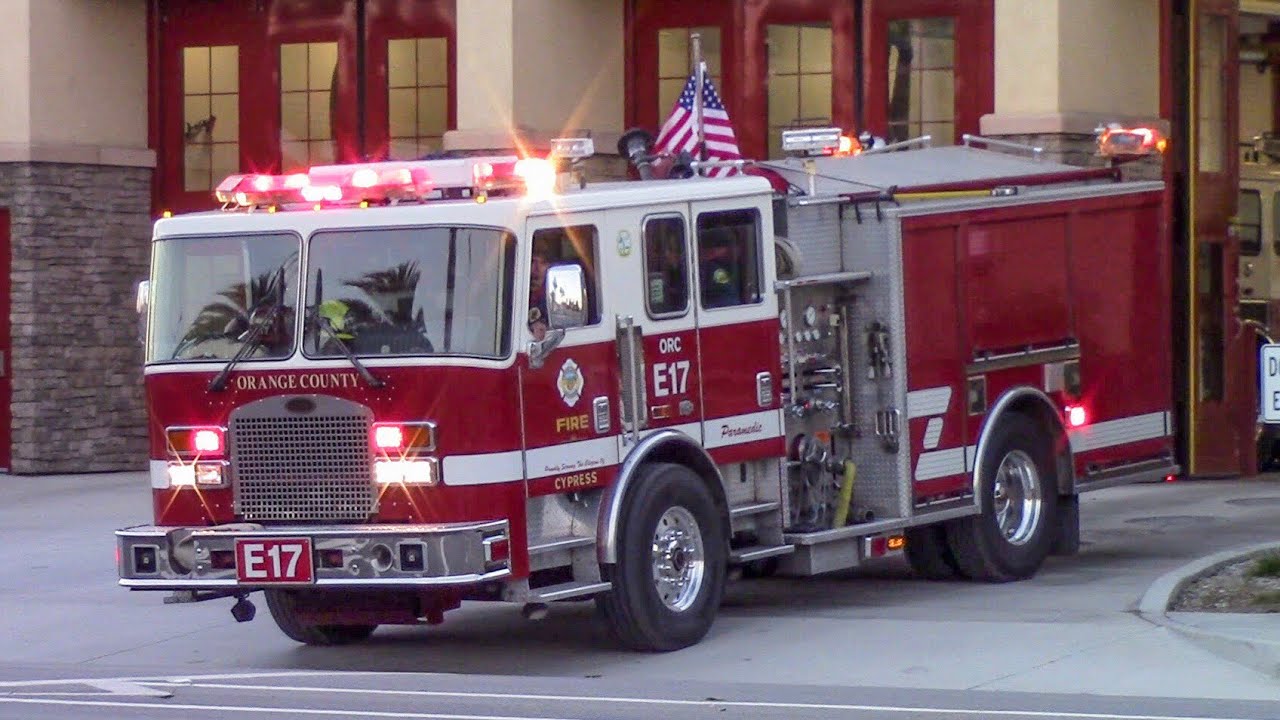 OCFA Engine 17 - YouTube