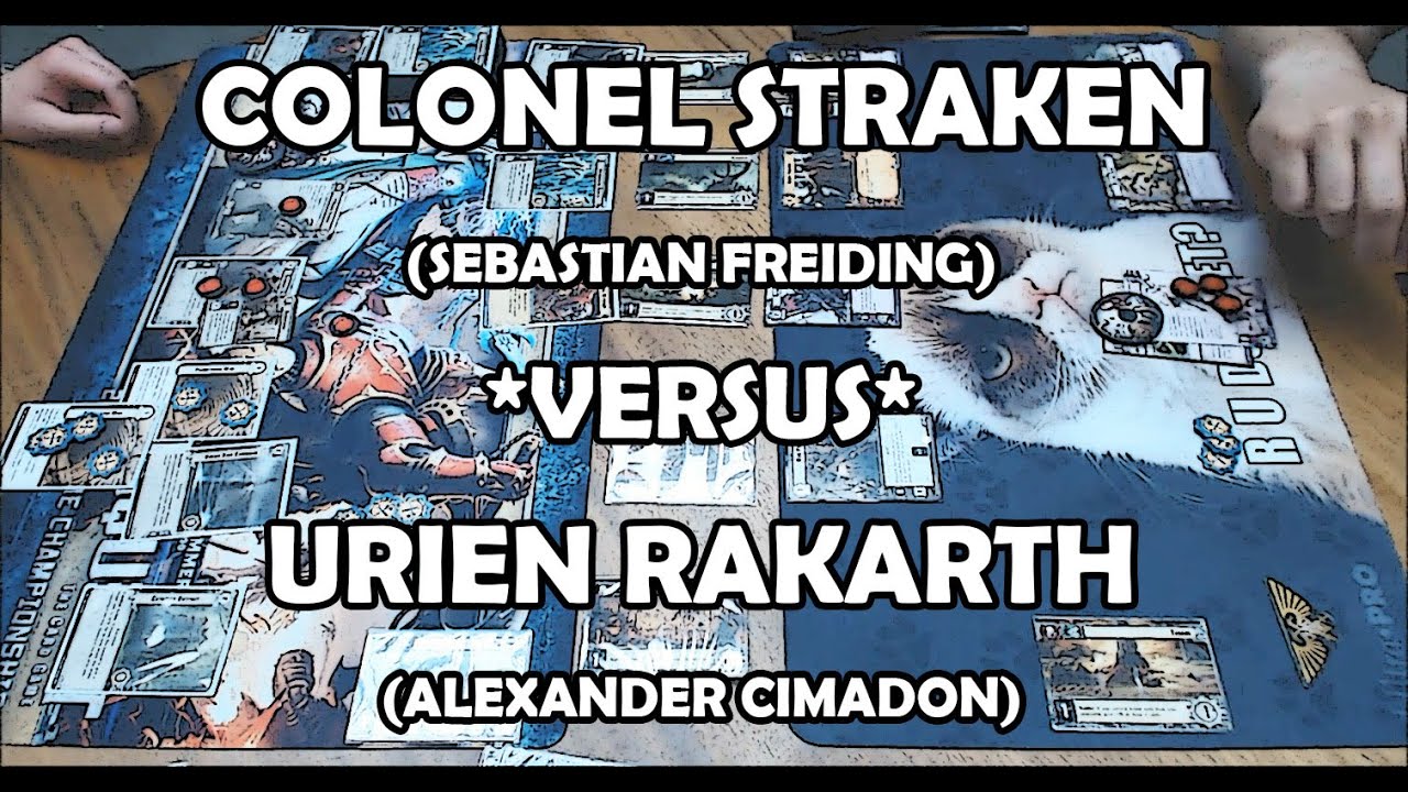 Colonel Straken versus Urien Rakarth - Warhammer 40,000: Conquest - YouTube