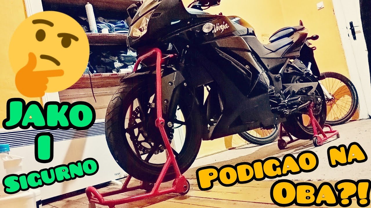 KAKO NAPRAVITI STENDERE ZA MOTOR?! - prednji i zadnji - YouTube