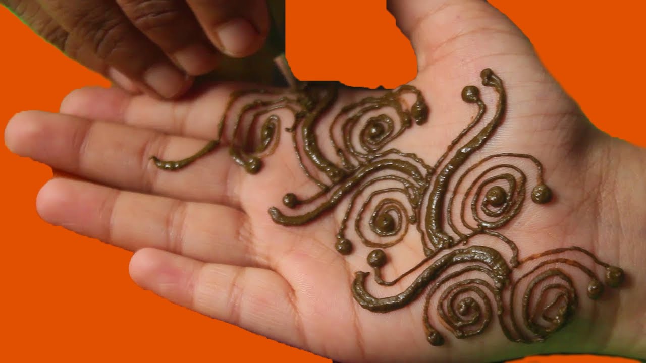 EASY CONE Designs Video - mehandi cone design for hands - Henna for ...